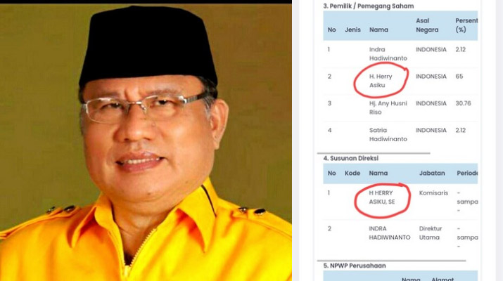 BKSDA Rilis 13 IUP Tanpa Izin Lintas Konservasi TWAL, Salah Satunya Milik Politisi Golkar Herry ...