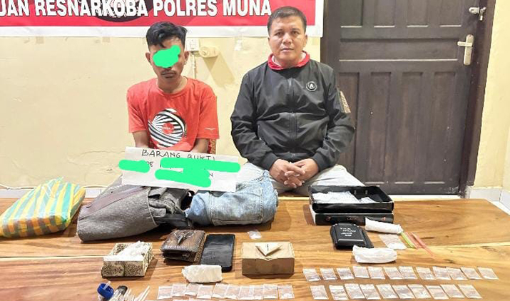 Miliki Sabu-Sabu Seberat 19,55 Gram, Pemuda di Muna Dibekuk Polisi